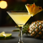 Pineapple Sake-tini