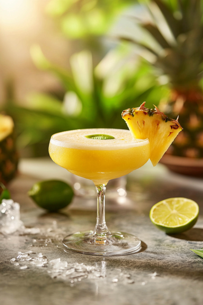Pineapple and Lime Batida