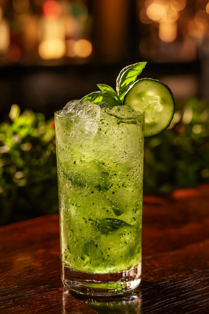 Vodka Cucumber Basil