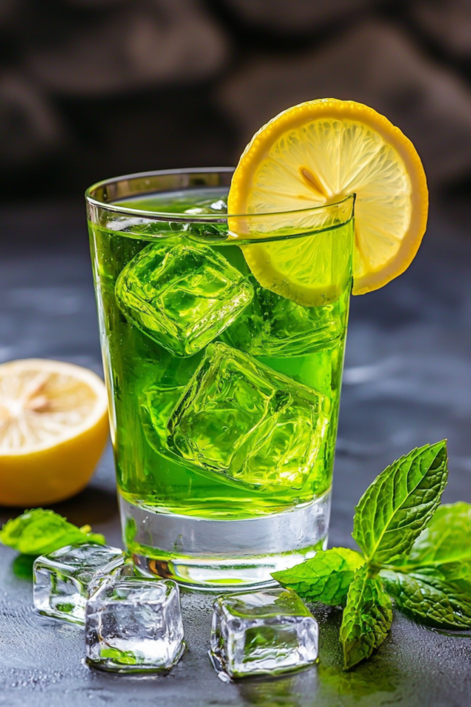 Green Tea Sake Cocktail