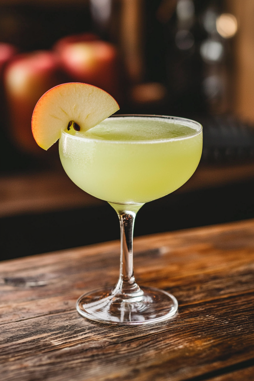 Vodka Sour Apple Martini